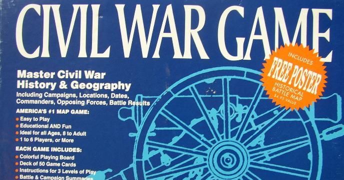 Civil War Game | Board Game | BoardGameGeek