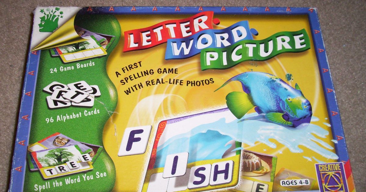 Letter-Word-Picture | Board Game | BoardGameGeek