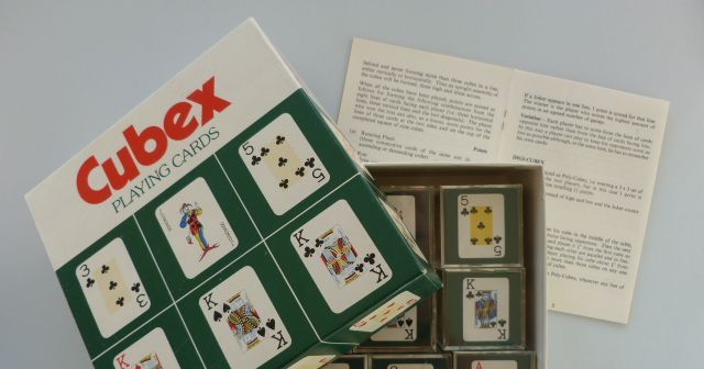 Cubex Playing Cards | Board Game | BoardGameGeek