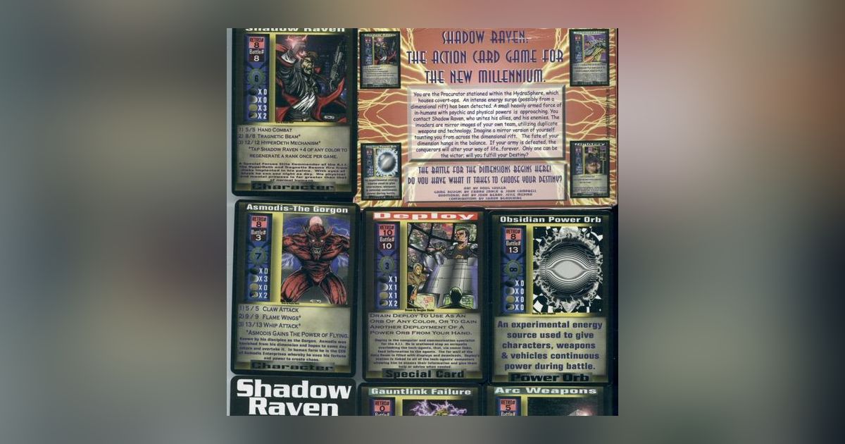 Shadow Raven | Board Game | BoardGameGeek