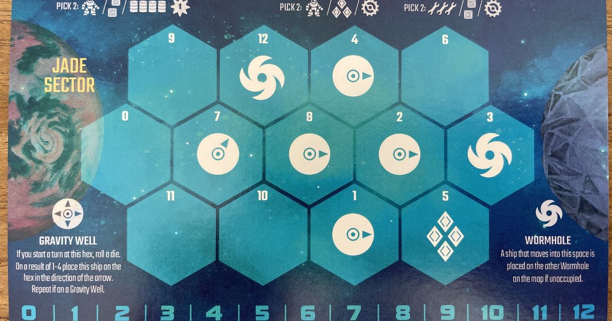 The Final Light-Year: The Jade Sector | Board Game | BoardGameGeek