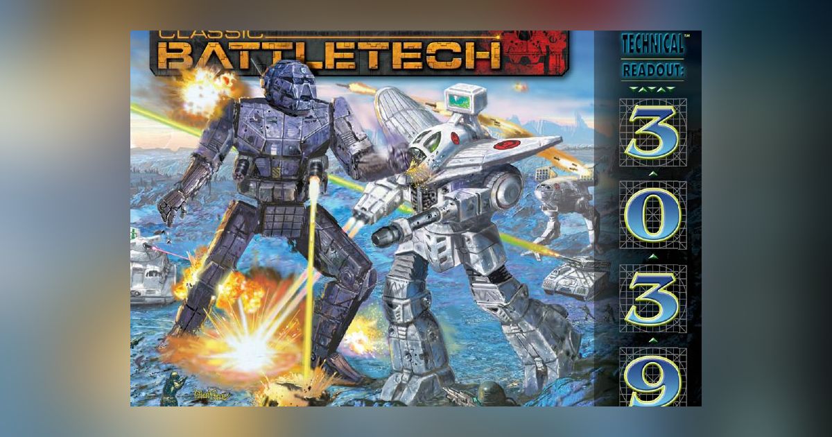 Technical Readout: 3039 | RPG Item | BoardGameGeek