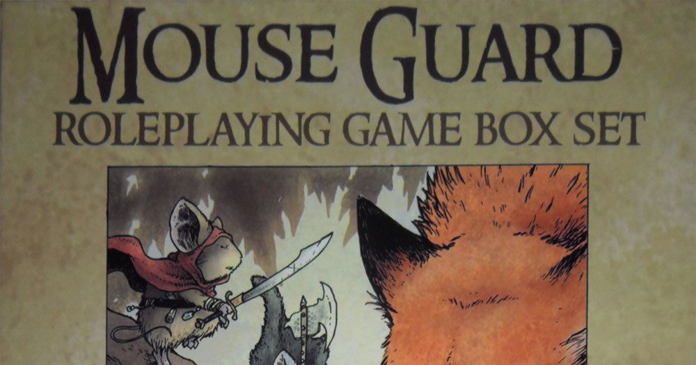 Mouse Guard Roleplaying Game Box Set | RPG Item | BoardGameGeek