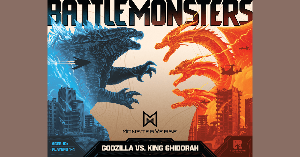 Titan vs Titan fighting only? | Battle Monsters: Godzilla vs. King Ghidorah