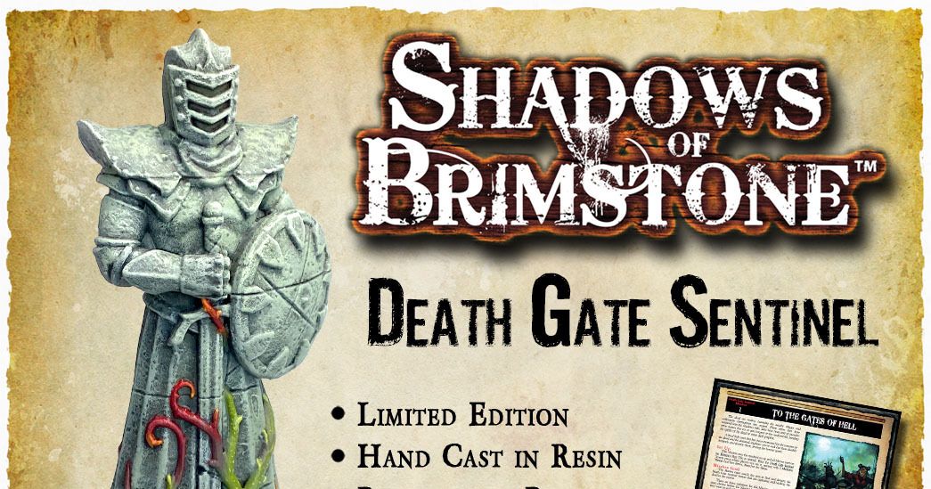Shadows of Brimstone: Death Gate Sentinel | Board Game | BoardGameGeek