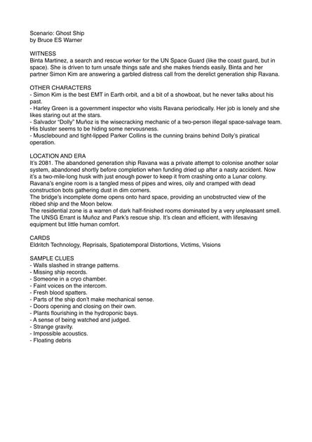 Ghost Ship | RPG Item | RPGGeek