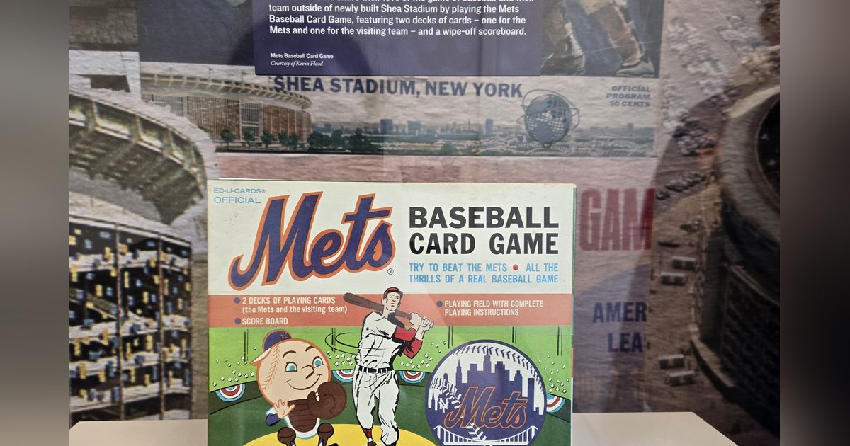 Mets Baseball Card Game | Board Game | BoardGameGeek