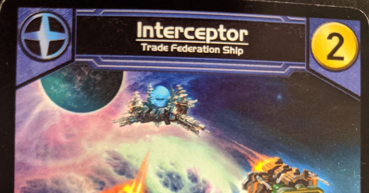 Star Realms: Interceptor Promo Card | Board Game | BoardGameGeek