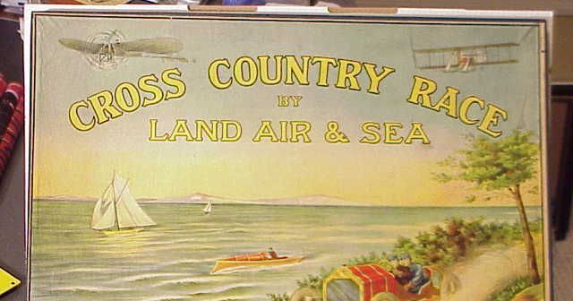 Cross Country Race by Land, Air and Sea | Board Game | BoardGameGeek