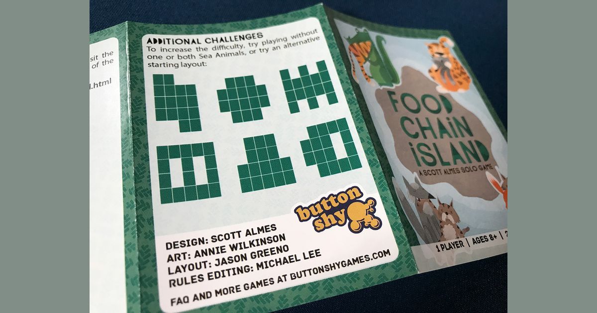 Expansions and Alternative Layouts for Food Chain Island | Gameward Bound