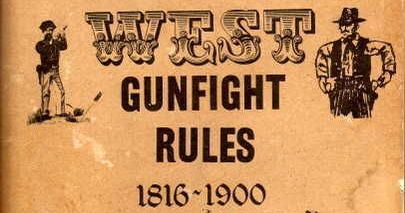 The Old West Gunfight Rules 1816-1900 | Board Game | BoardGameGeek