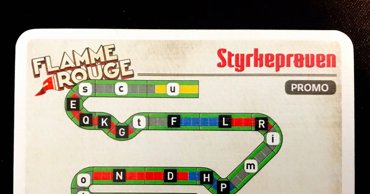 Flamme Rouge: Styrkeprøven | Board Game | BoardGameGeek