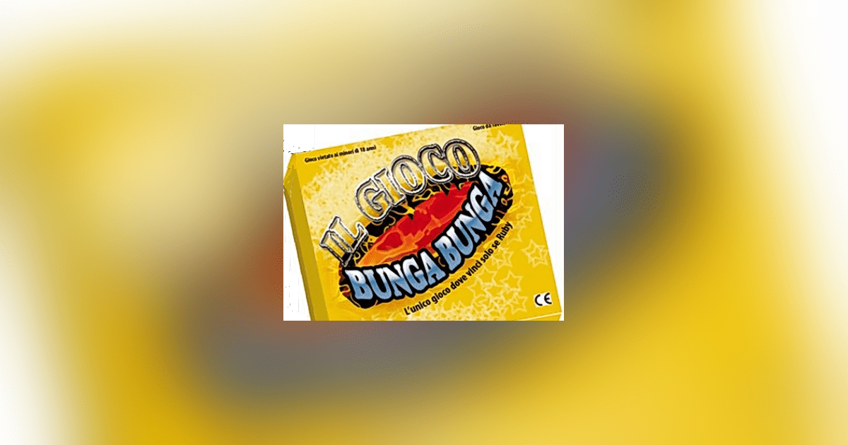 Il gioco del Bunga Bunga | Board Game | BoardGameGeek