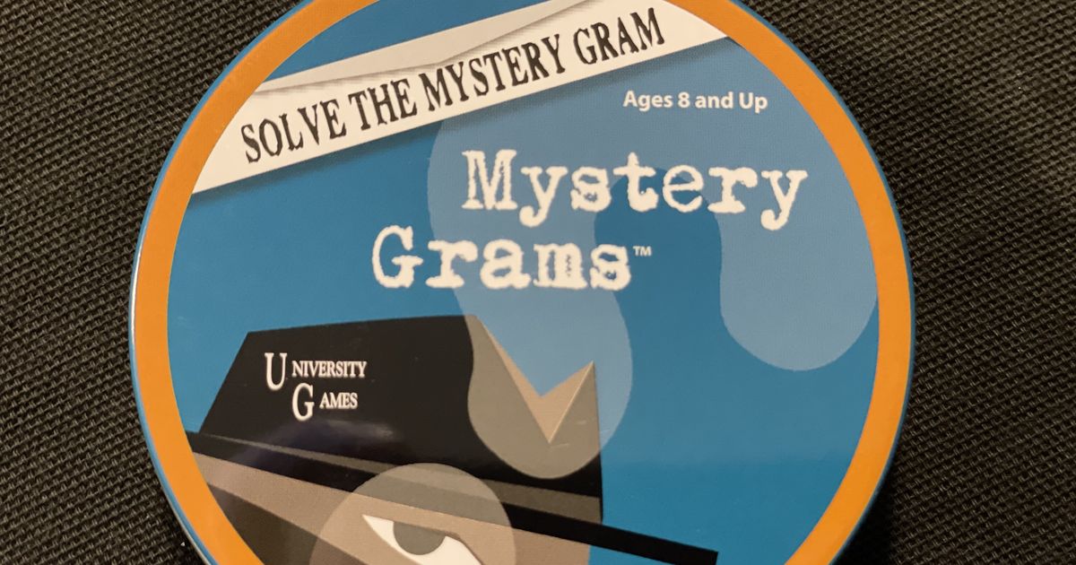 Mystery Grams | Board Game | BoardGameGeek