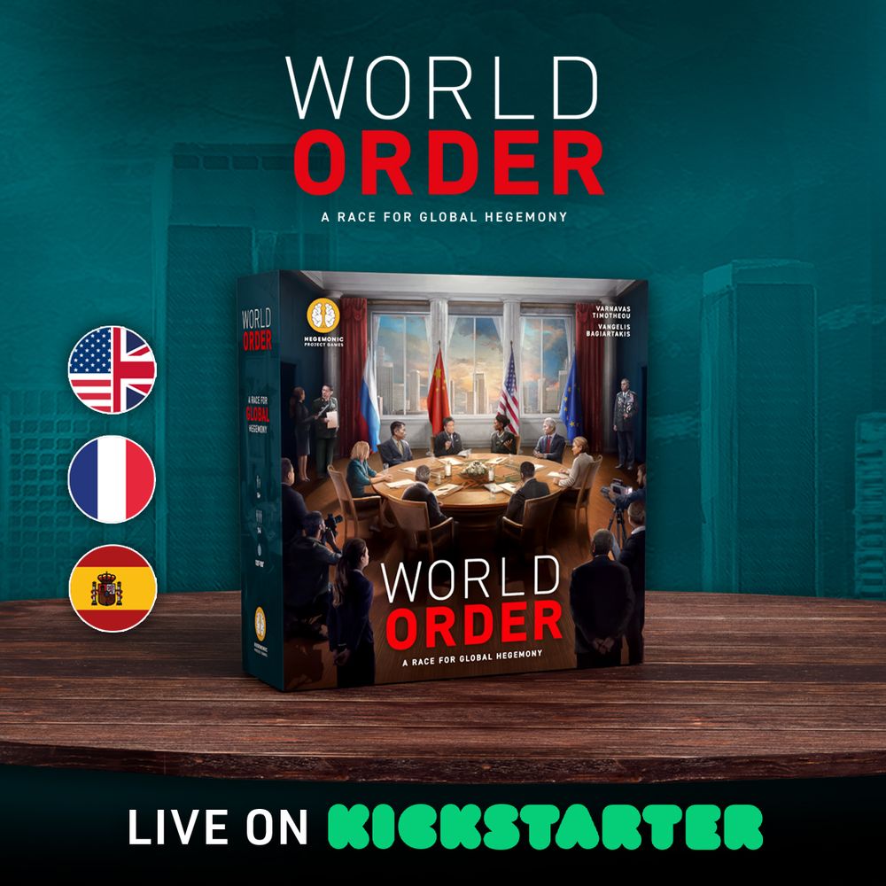World Order is Live on Kickstarter! | World Order