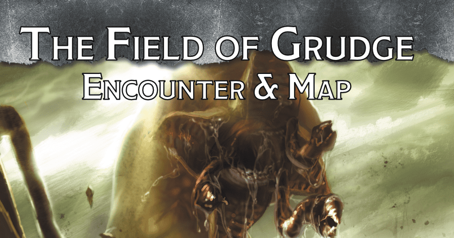 The Field of Grudge Encounter & Map | RPG Item | RPGGeek