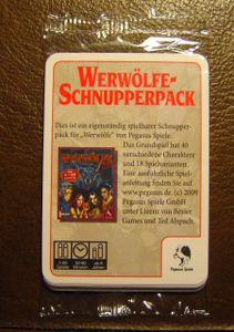 Werwölfe: Schnupperpack | Board Game | BoardGameGeek
