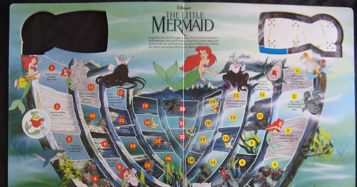 The Little Mermaid | Board Game | BoardGameGeek