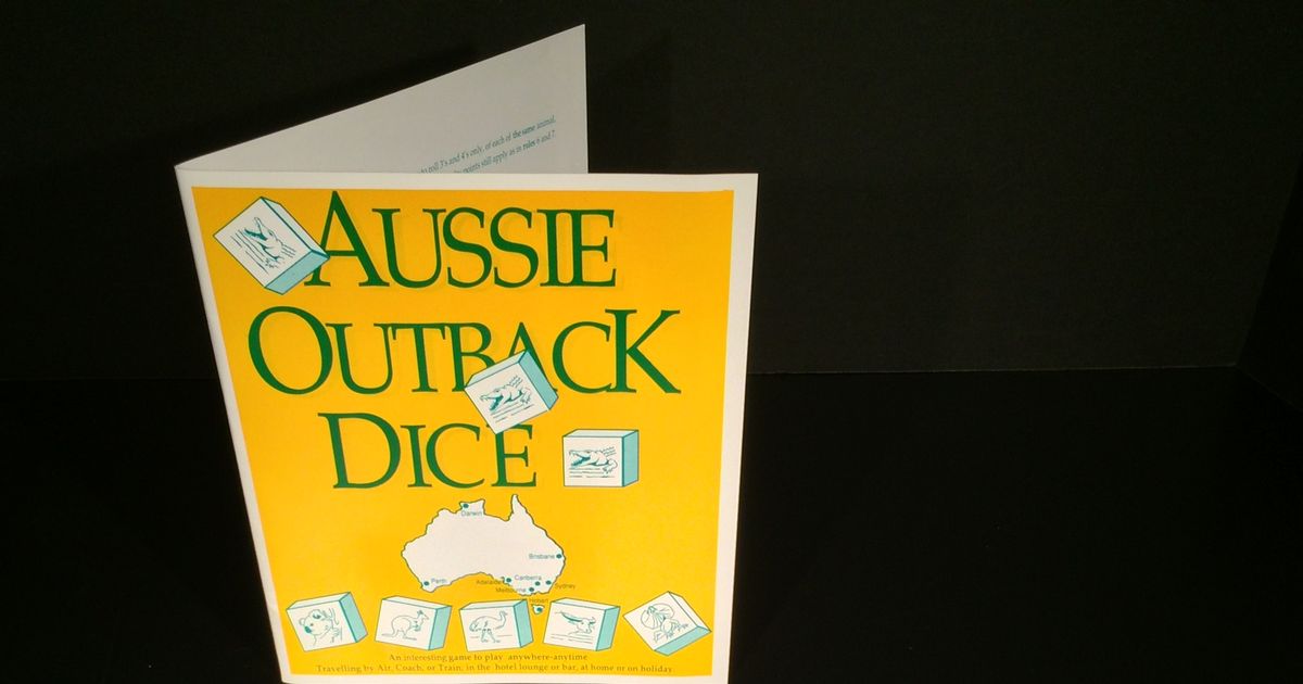 Aussie Outback Dice | Board Game | BoardGameGeek