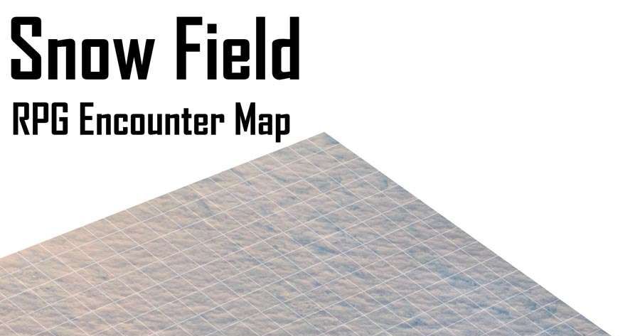 Snow Field RPG Encounter Map | RPG Item | RPGGeek