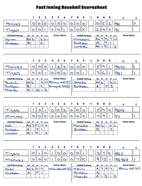 Fast Inning Baseball: NPB 2023 - Japan Series | Trickylight SportsView