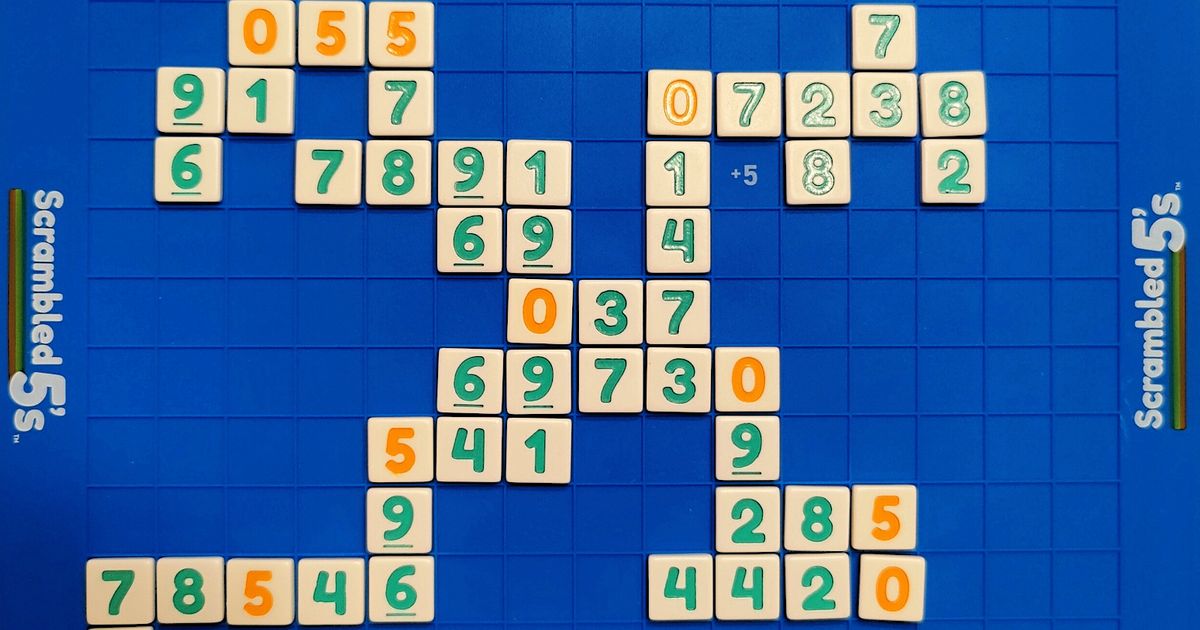 Scrambled 5s | Board Game | BoardGameGeek