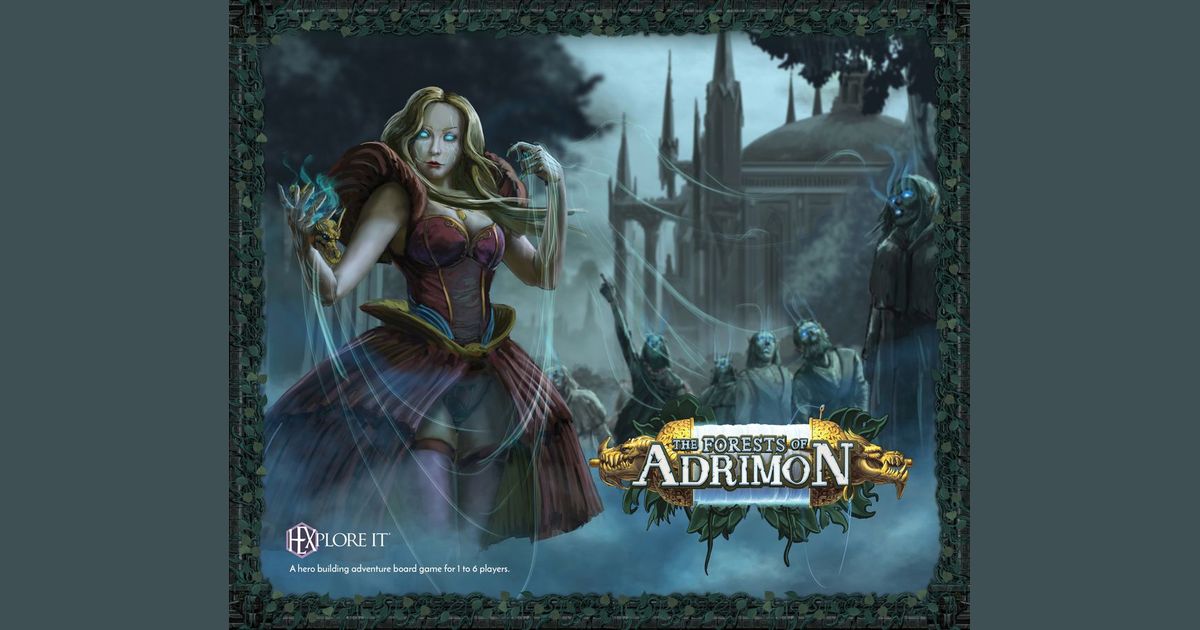 Hexplore-It: Forests of Adrimon is the Best RPG board game I've Played ...