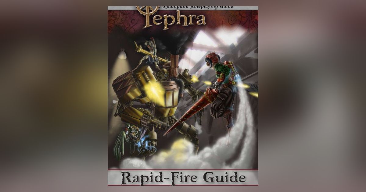 Tephra: Rapid-Fire Guide | RPG Item | BoardGameGeek