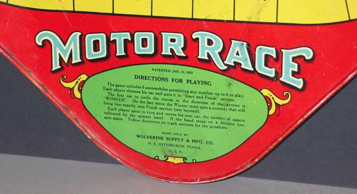 Motor Race | Board Game | BoardGameGeek