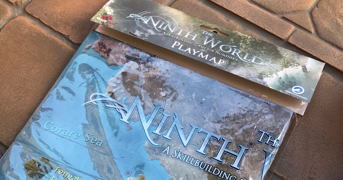 The Ninth World: Playmap | Board Game Accessory | BoardGameGeek