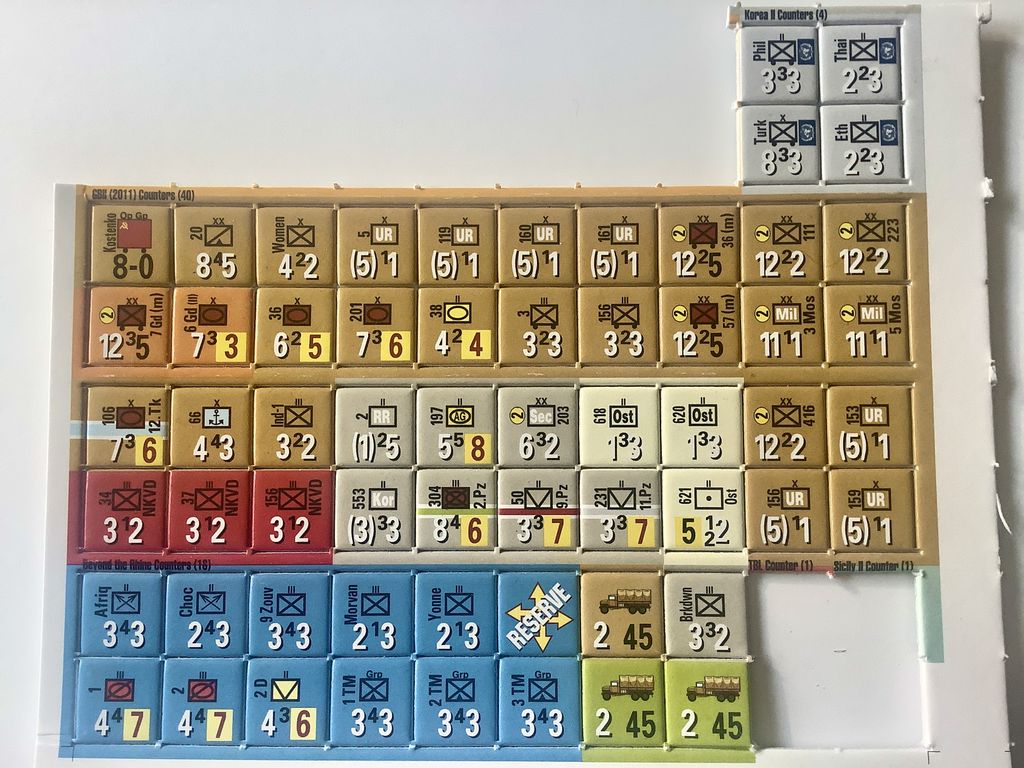 Guderian's BIitzkrieg replacement/errata counters—- CLAIMED | Wargames