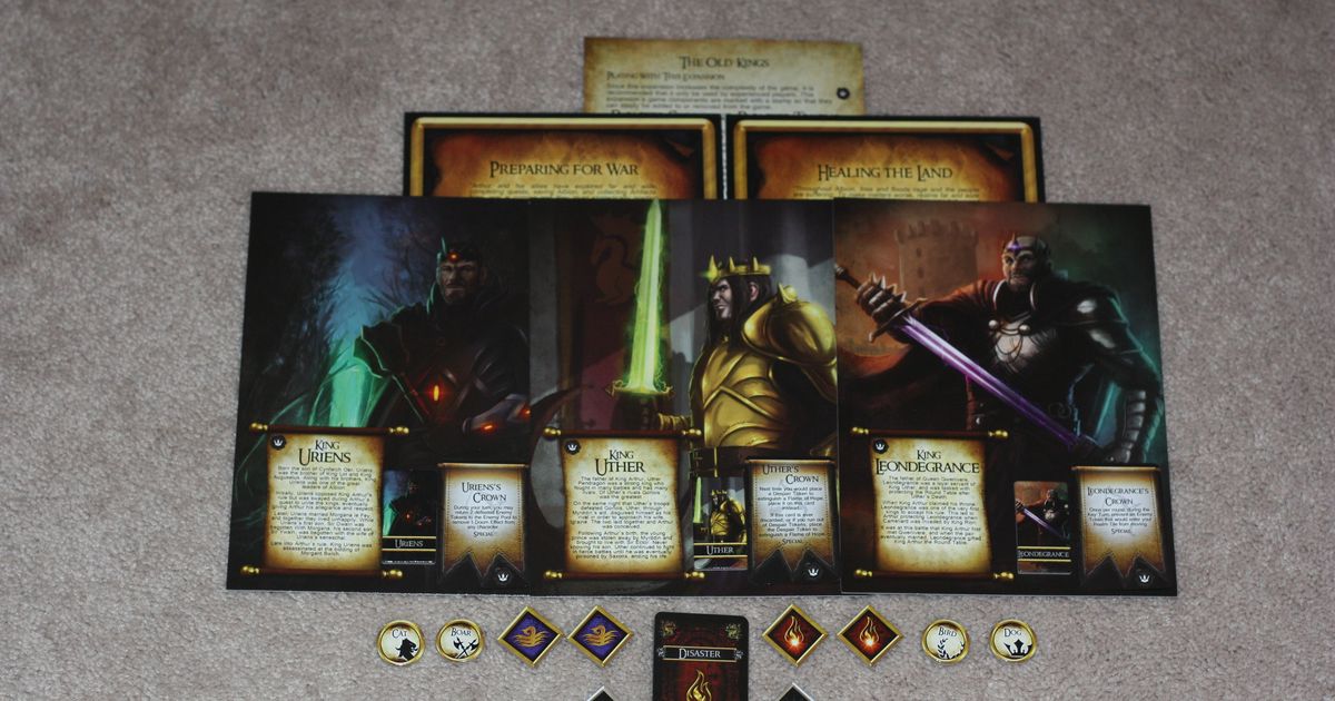 Albion's Legacy: The Old Kings | Board Game | BoardGameGeek
