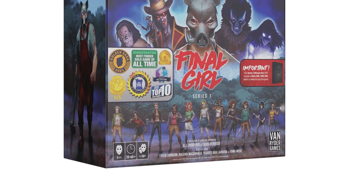 Final Girl: Storage Box Series 1 | Board Game Accessory | BoardGameGeek