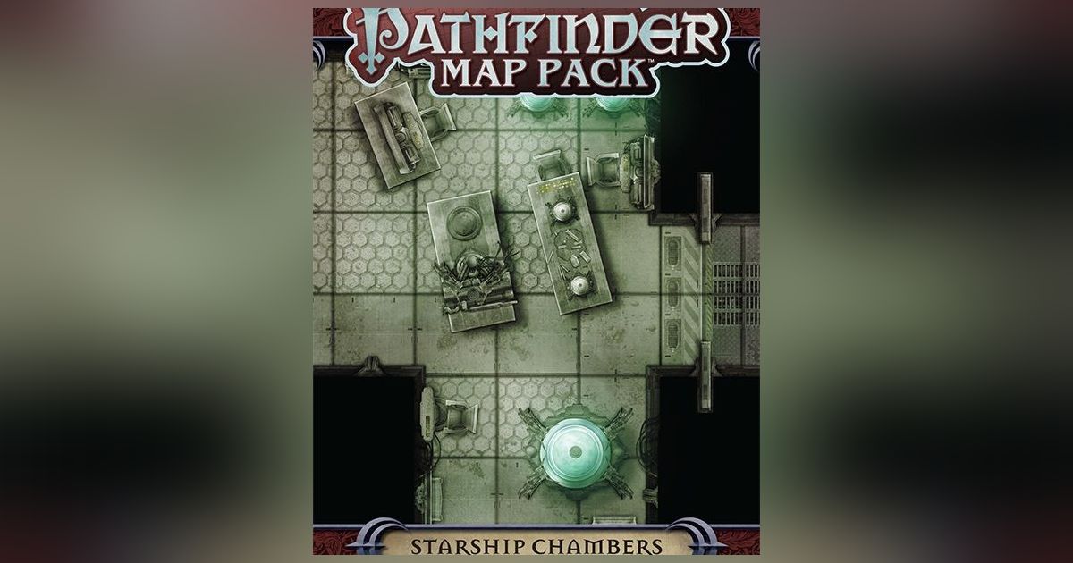 Pathfinder Map Pack: Starship Chambers | RPG Item | RPGGeek