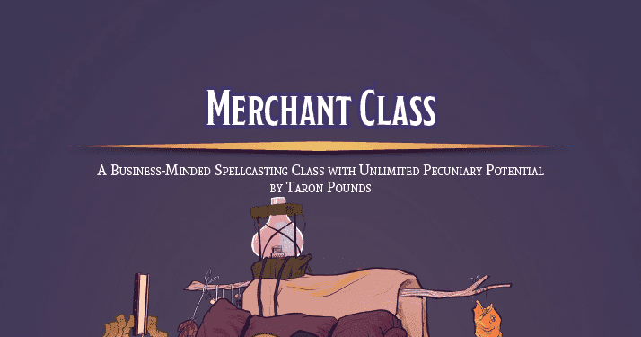 Merchant Class | RPG Item | RPGGeek