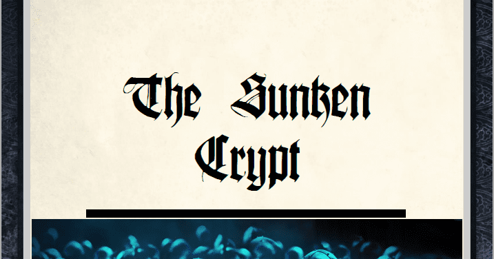 The Sunken Crypt Rpg Item Rpggeek
