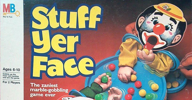 Stuff Yer Face | Board Game | BoardGameGeek