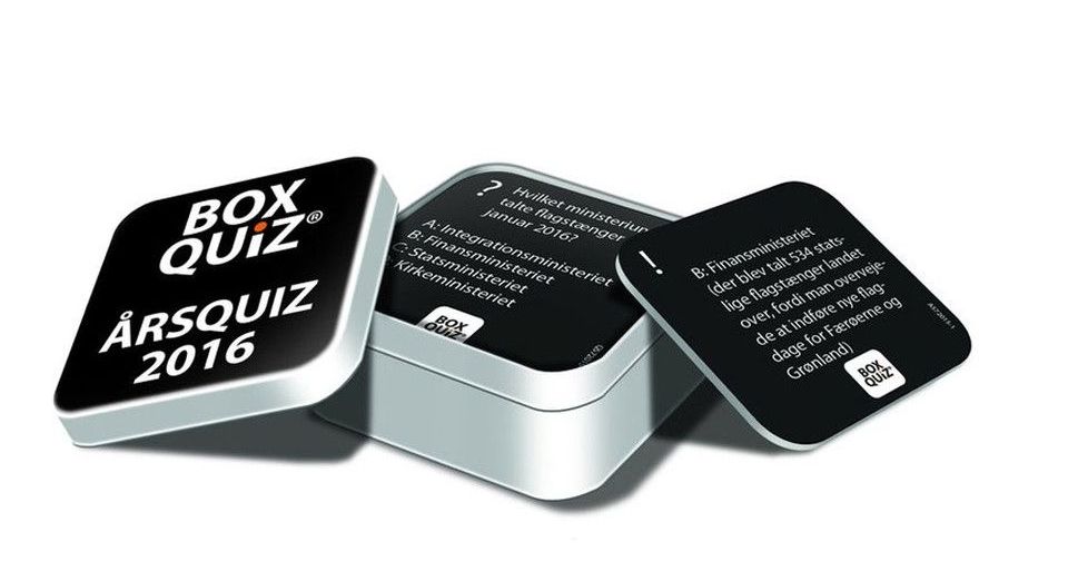Box Quiz: Årsquiz 2016 | Board Game | BoardGameGeek
