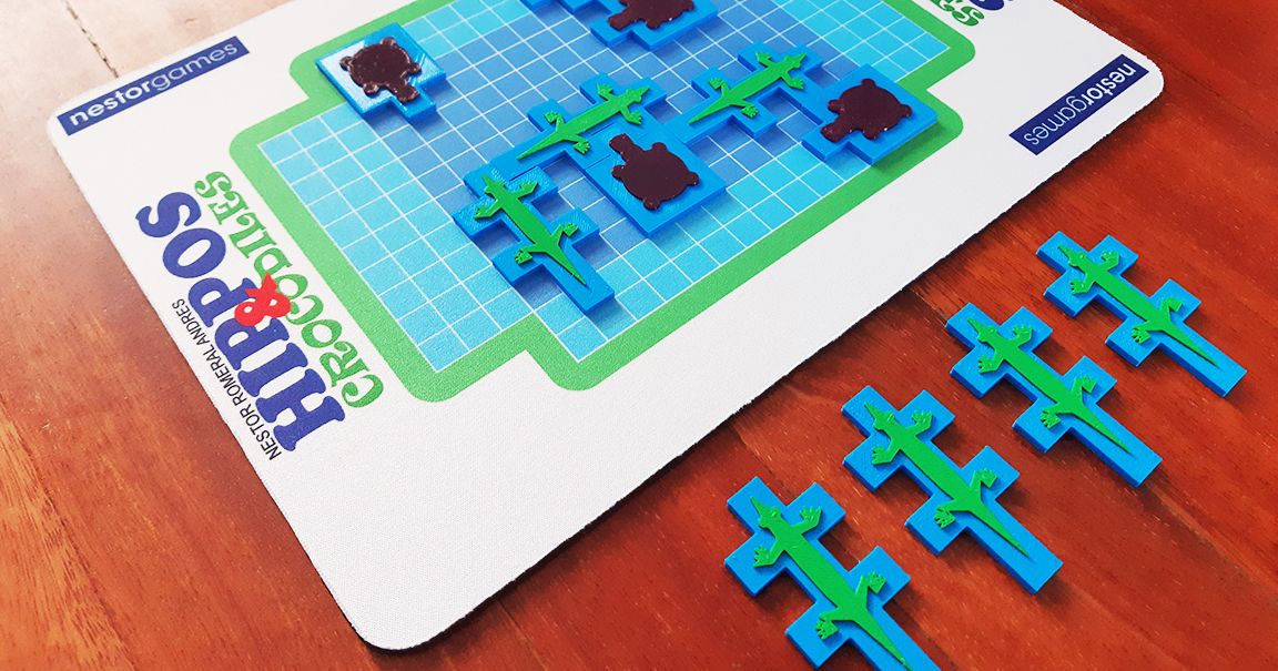 Hippos & Crocodiles | Board Game | BoardGameGeek
