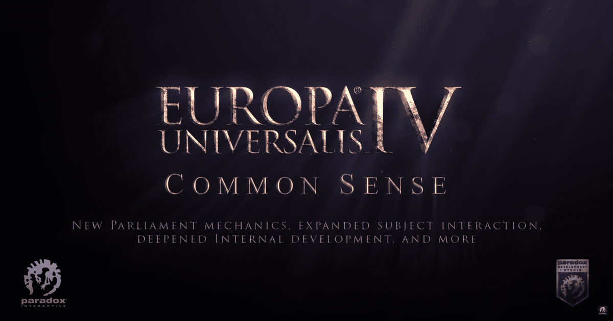 Europa Universalis IV - Common Sense | Video Game | BoardGameGeek