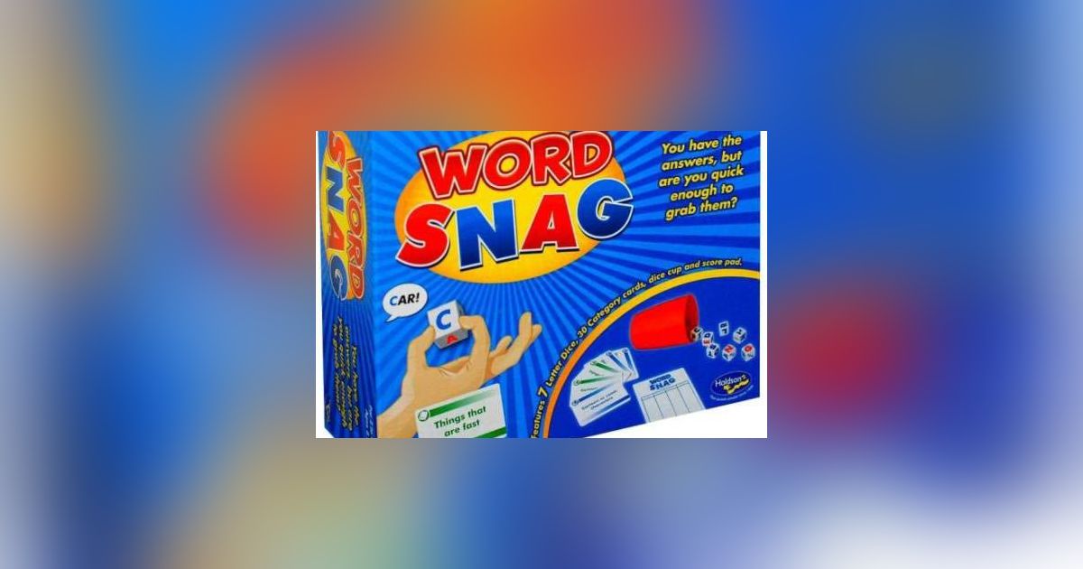 Word Snag | Board Game | BoardGameGeek