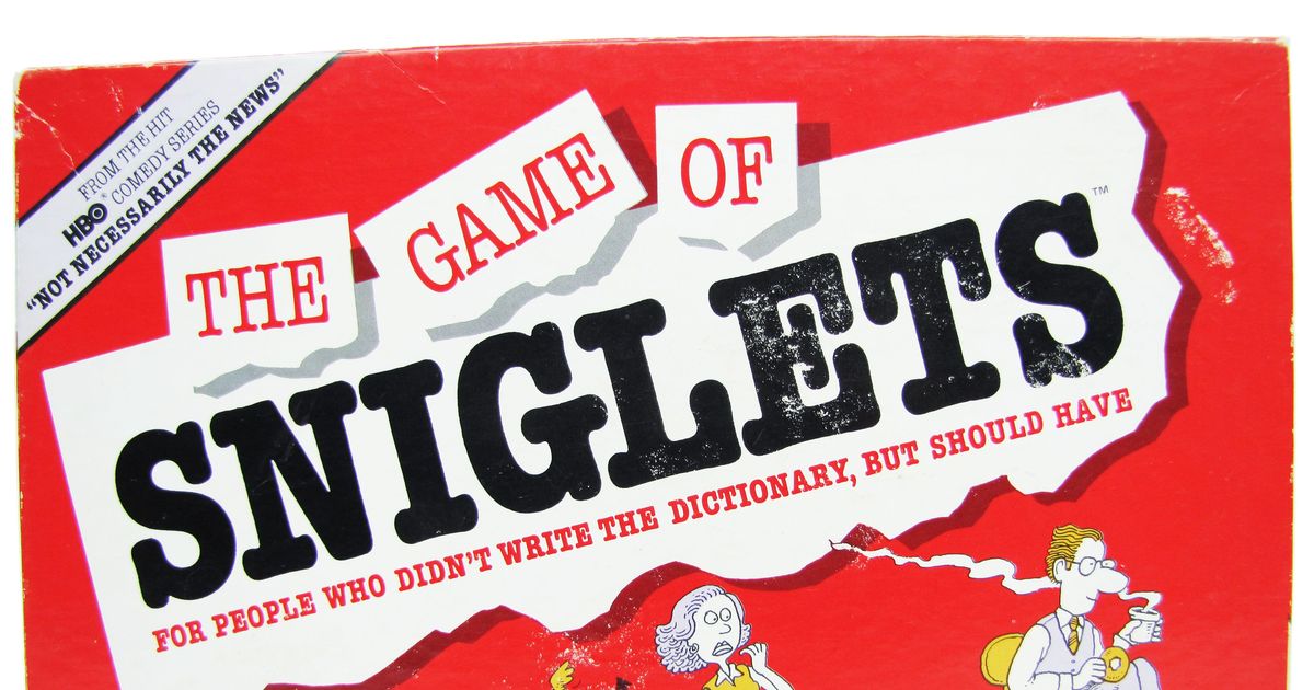 The Game of Sniglets | Board Game | BoardGameGeek