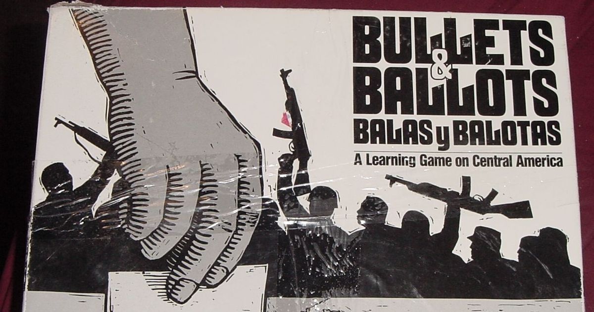 Bullets & Ballots: A Learning Game on Central America | Board Game ...
