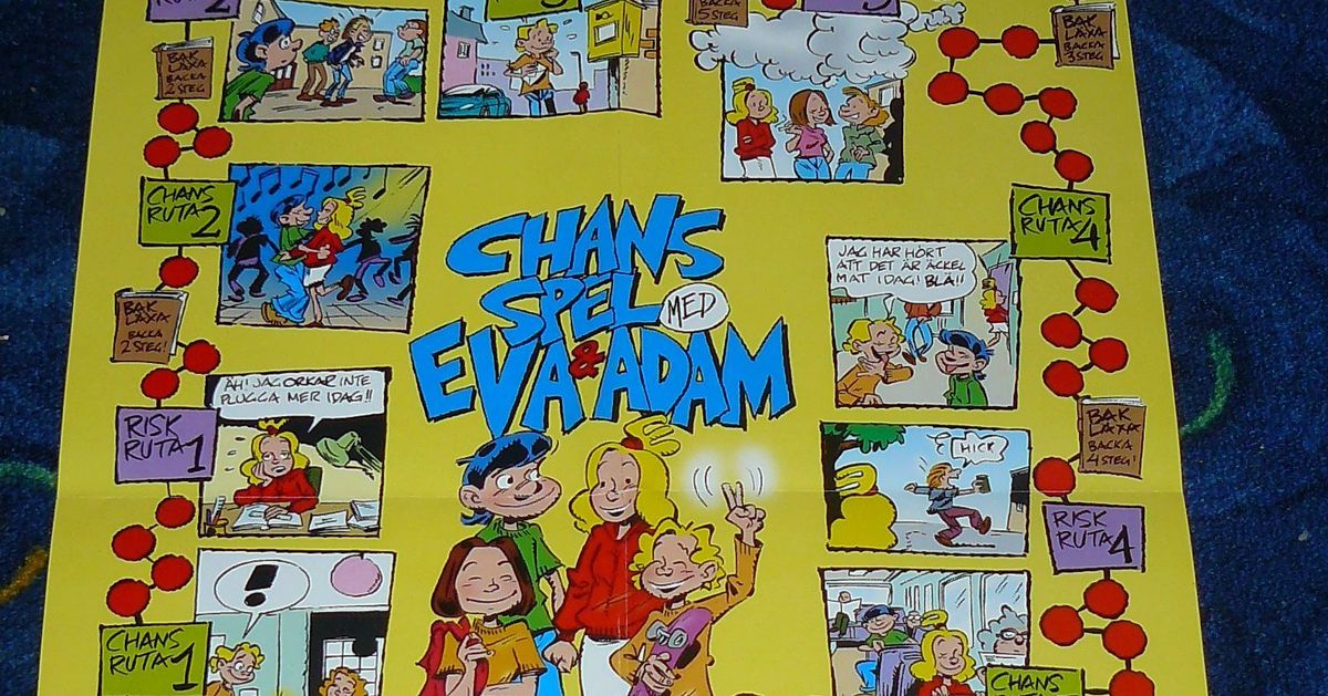 Chanz Spel Med Eva & Adam | Board Game | BoardGameGeek