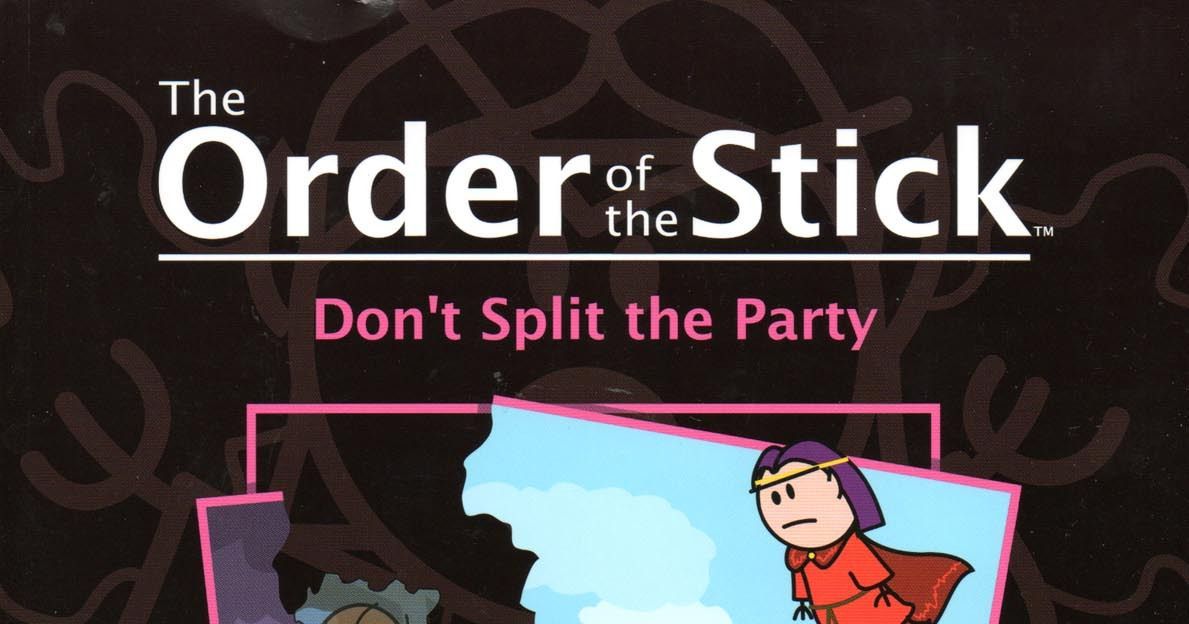 The Order of the Stick 4: Don't Split the Party | RPG Item | RPGGeek