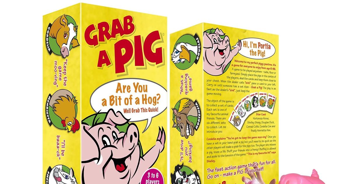 Grab A Pig | Board Game | BoardGameGeek