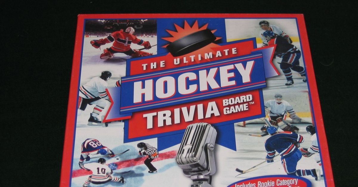 The Ultimate Hockey Trivia Board Game | Board Game | BoardGameGeek