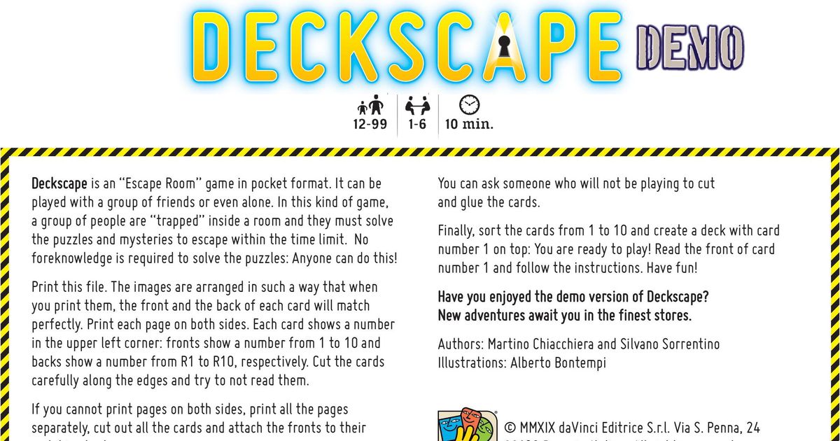 Deckscape: The Art of Escape | Board Game | BoardGameGeek