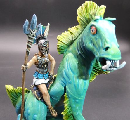 The Golden Turtleback Painted Miniature contest for July 2025