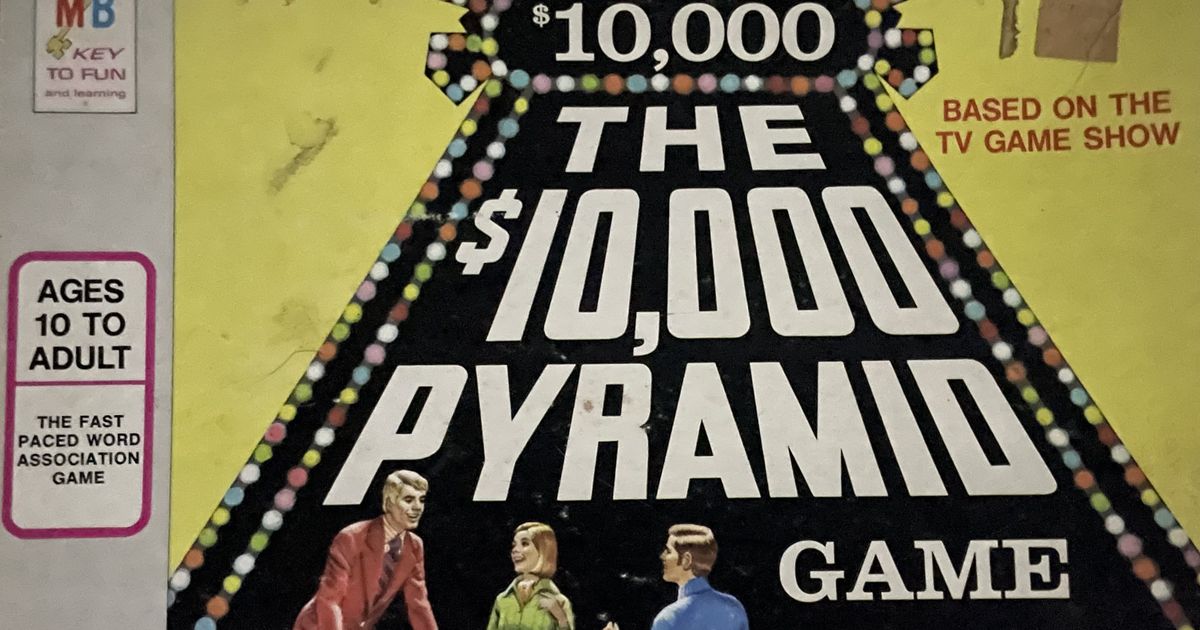 The $10,000 Pyramid | Board Game | BoardGameGeek
